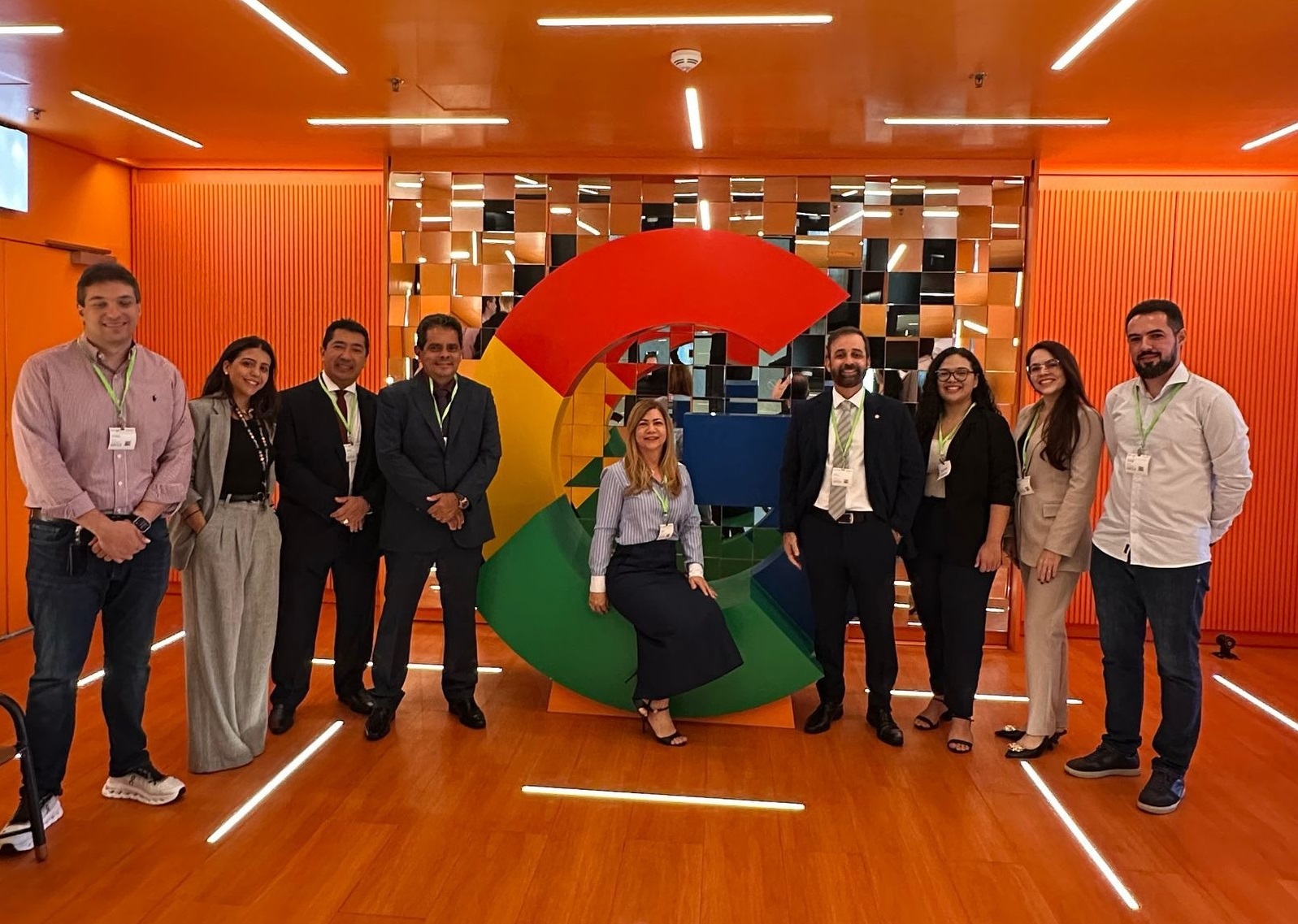 SÃO PAULO - PGJ faz visita institucional à sede do Google - Ministério ...